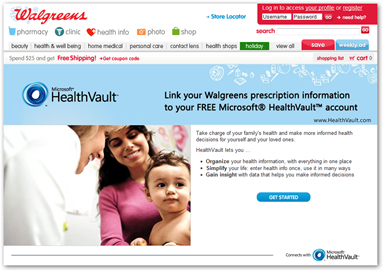 Walgreens and HealthVault Connection Now Available - Medical Quack